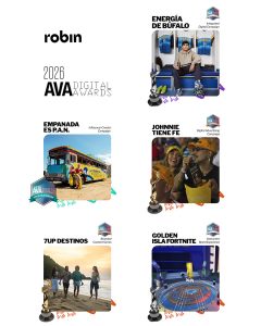 robin celebra cinco reconocimientos en los AVA Digital Awards 2026 y ...